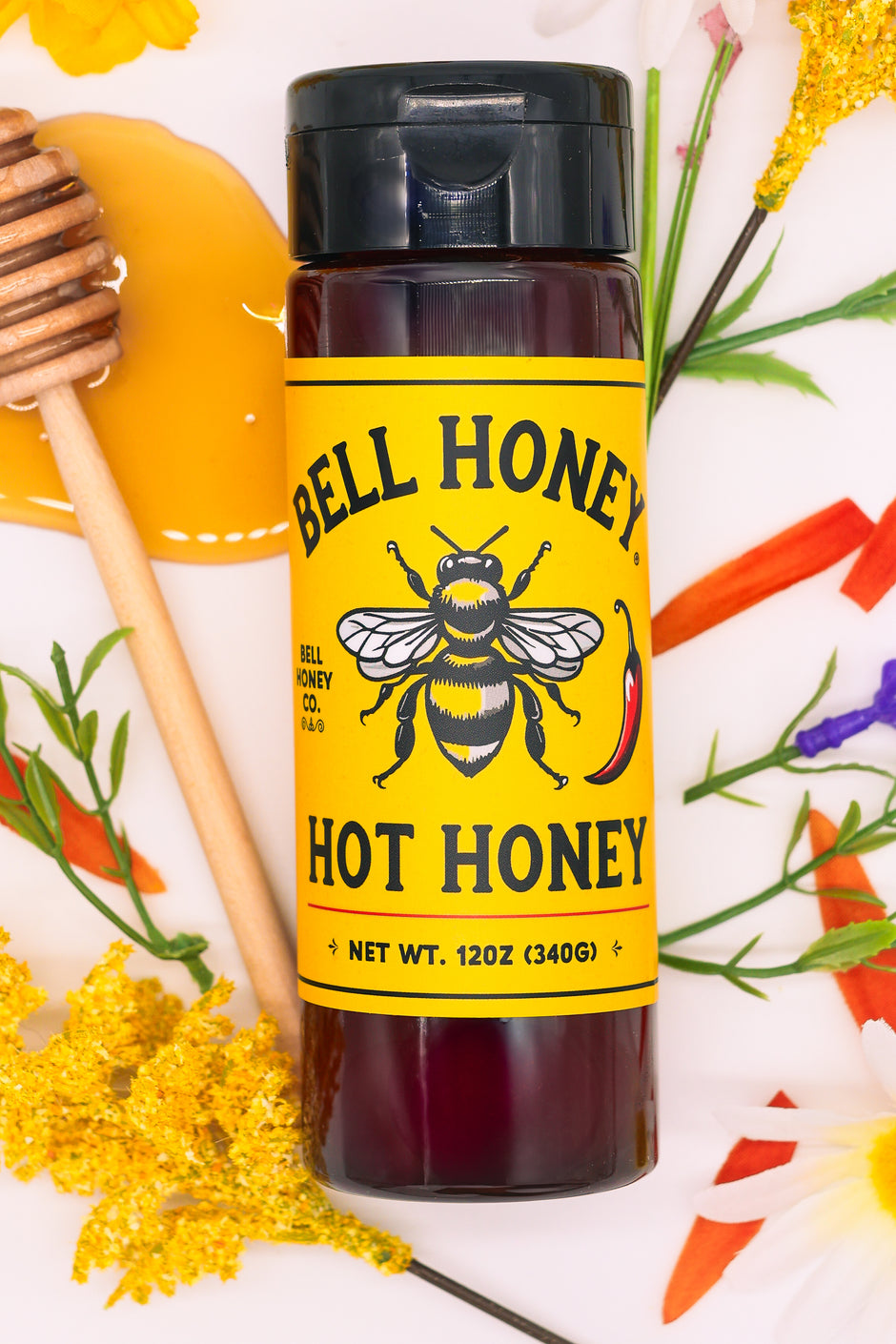 Raw Honey Jar | Raw and Unfiltered Honey | Bell Honey